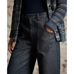 Ralph Lauren Denim Wide-leg Trouser