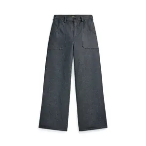Ralph Lauren Denim Wide-leg Trouser