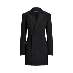 Ralph Lauren Cottrell Double-breasted Cocktail Dress