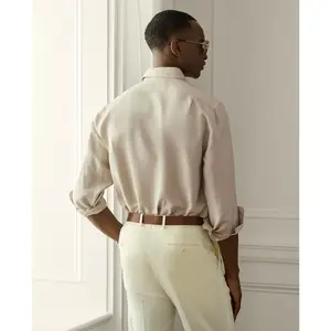 Ralph Lauren Silk-linen Shirt - Summer Sand