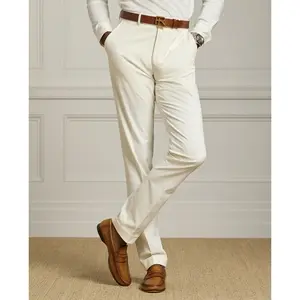 Ralph Lauren Hand-tailored Stretch Chino Trouser - Classic Cream