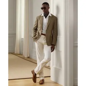 Ralph Lauren Hand-tailored Stretch Chino Trouser - Classic Cream