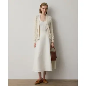 Ralph Lauren Erica Linen Skirt - Cream