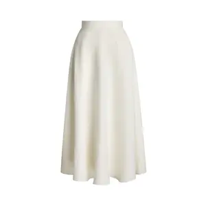 Ralph Lauren Erica Linen Skirt - Cream