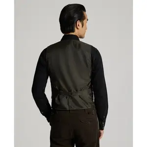Ralph Lauren Diamond-print Moleskin Vest