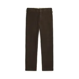 Ralph Lauren Diamond-print Moleskin Officer’s Pant - Brown/black Multi