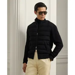 Ralph Lauren Cashmere-blend Hybrid Down Sweater