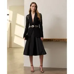 Ralph Lauren Emily Featherweight Taffeta Circle Skirt