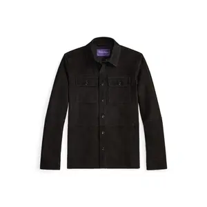 Ralph Lauren Calloway Suede Shirt Jacket