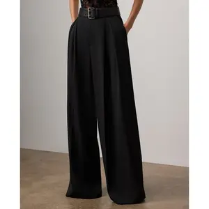 Ralph Lauren Kelsie Grain De Poudre Pant
