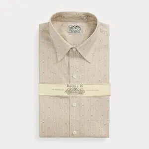 Ralph Lauren Slim Fit Print Woven Shirt - Tan Multi