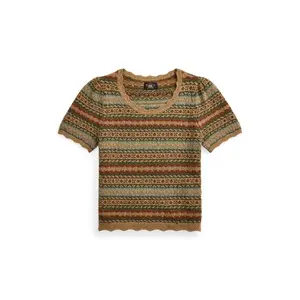 Ralph Lauren Fair Isle Wool Jacquard Sweater