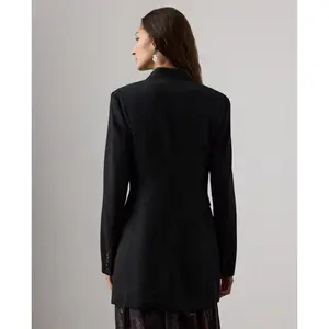 Ralph Lauren Varick Chalk-stripe Flannel Jacket