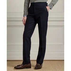 Ralph Lauren Gregory Hand-tailored Flannel Trouser