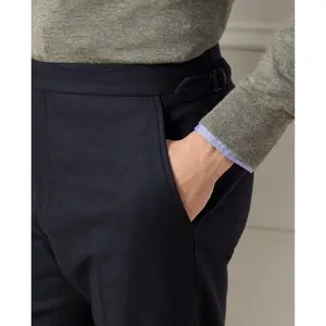Ralph Lauren Gregory Hand-tailored Flannel Trouser