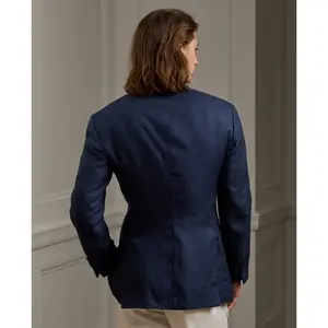 Ralph Lauren Kent Hand-tailored Plaid Suit Jacket