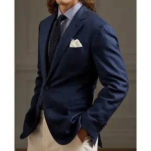 Ralph Lauren Kent Hand-tailored Plaid Suit Jacket