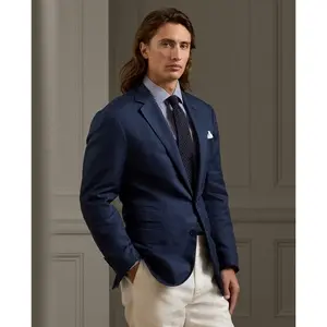 Ralph Lauren Kent Hand-tailored Plaid Suit Jacket