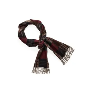 Ralph Lauren Patterned Wool-cashmere Scarf