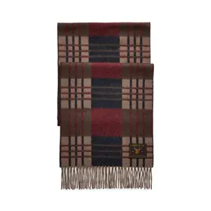 Ralph Lauren Patterned Wool-cashmere Scarf