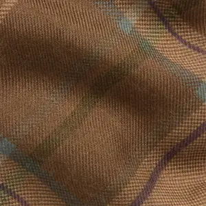 Ralph Lauren Plaid-print Cashmere-silk Tie