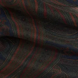 Ralph Lauren Paisley Silk Tie - Navy
