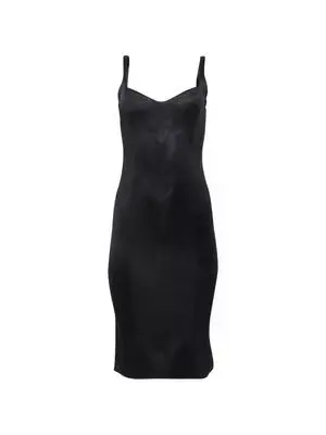 Balmain Compact-jersey Bodycon Dress - Black