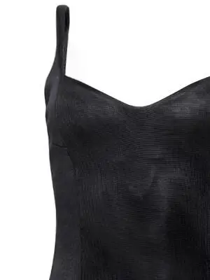 Balmain Compact-jersey Bodycon Dress - Black