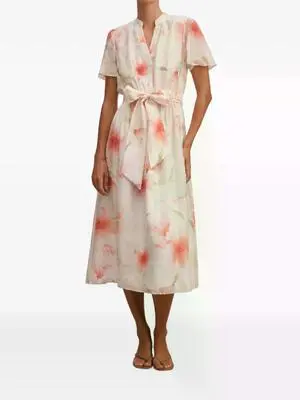 EVER NEW Dahlia Floral-print Midi Dress
