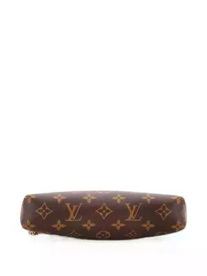 LOUIS VUITTON Pallas Monogram Canvas With Leather Clutch Bag