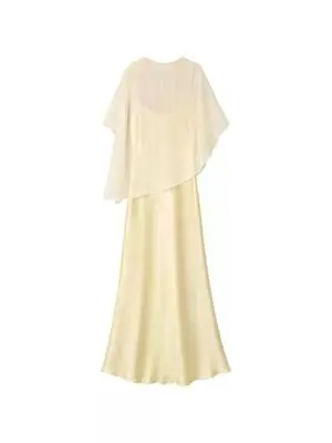 REFORMATION Lilibeth Asymmetric Silk Midi Dress
