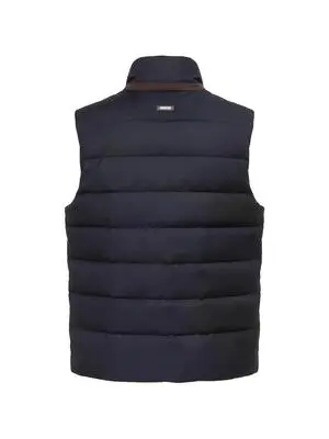 Peserico Flannel Down Quilted Gilet
