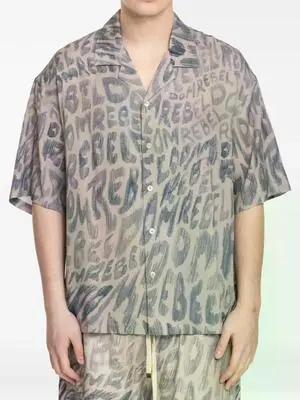 DOMREBEL New Wave Shirt - Neutrals
