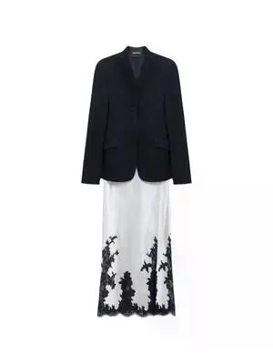 Simkhai Hagar Lace-trim Gown - Black
