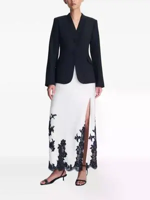 Simkhai Hagar Lace-trim Gown - Black