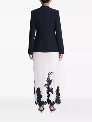 Simkhai Hagar Lace-trim Gown - Black