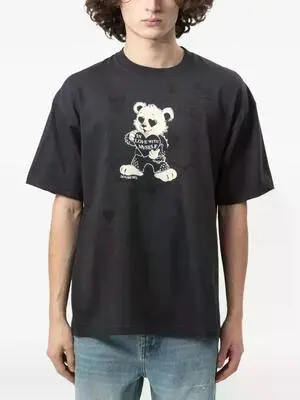 DOMREBEL Moi Graphic-print T-shirt - Black