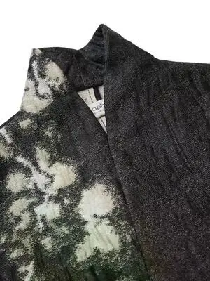 PSOPHIA Floral-jacquard Belted Jacket