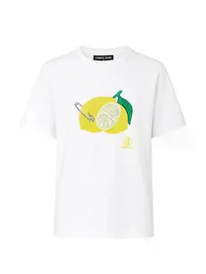 Iceberg Lemon-print T-shirt - White