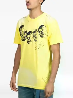 DOMREBEL Amigos Paint-splatter T-shirt