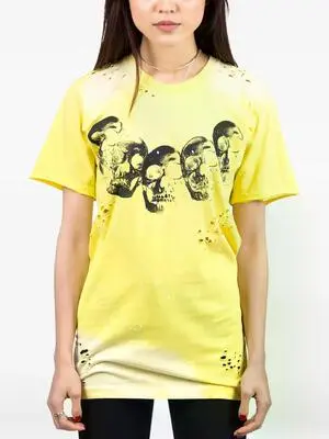 DOMREBEL Amigos Paint-splatter T-shirt