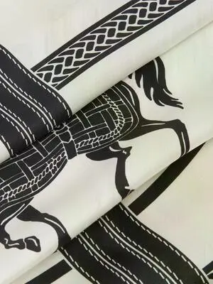Fendi Selleria Horse-print Scarf