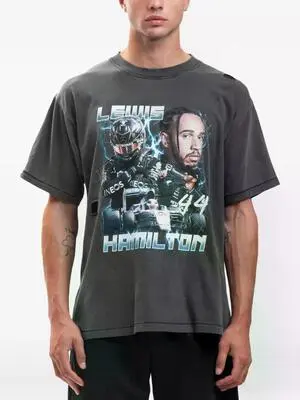 DOMREBEL Lewis Graphic-print T-shirt - Black