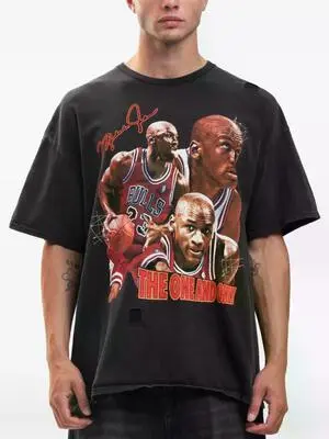 DOMREBEL Mj Icon Graphic-print T-shirt - Black