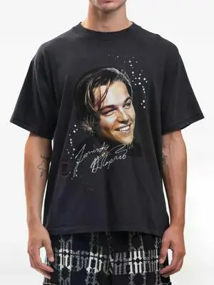 DOMREBEL Leonardo Graphic-print T-shirt - Black