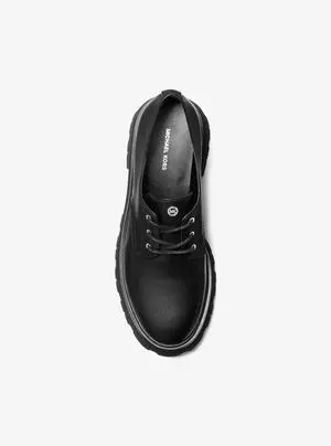 Michael Kors Loden Leather Oxford In Size By