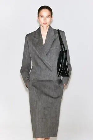 Cos Exaggerated Wool Blazer