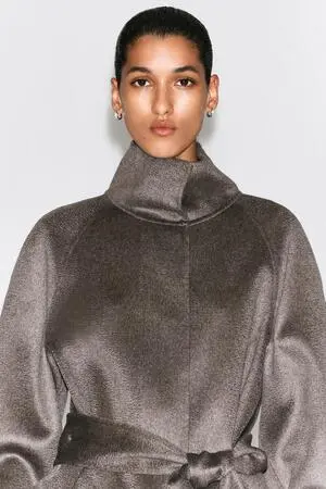 Cos Belted Double-faced Cashmere Jacket