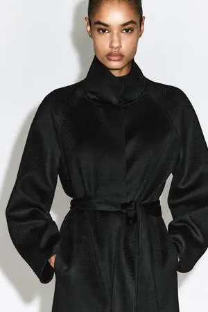 Cos Belted Double-faced Cashmere Coat