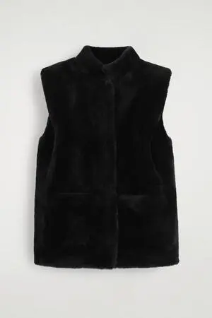 Cos Shearling Vest